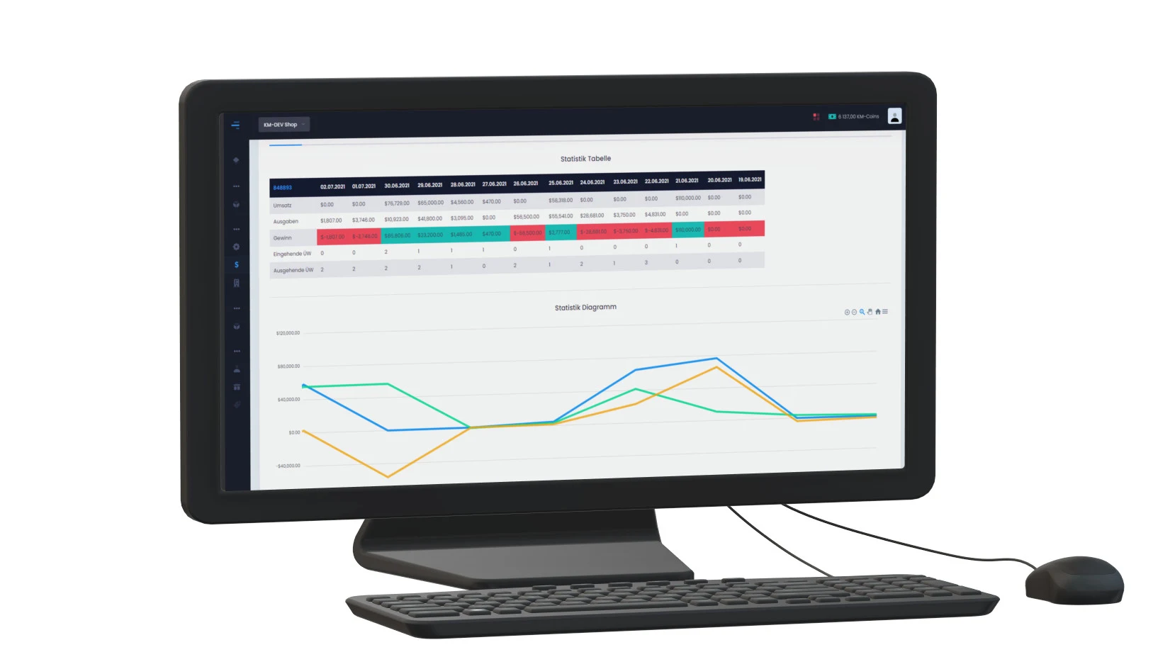 KM-DEV | Produkt: Custom Webtools / Websites
